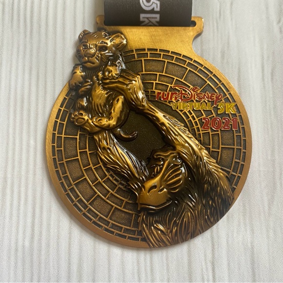 Disney | Other | Run Disney 22 Lion King Virtual 5k Medal | Poshmark